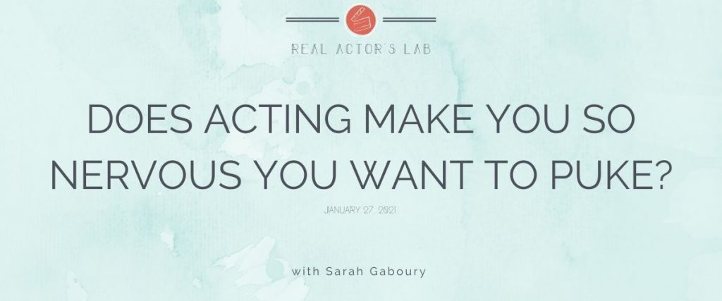 Do you worry about forgetting your lines? - Real Actor's Lab