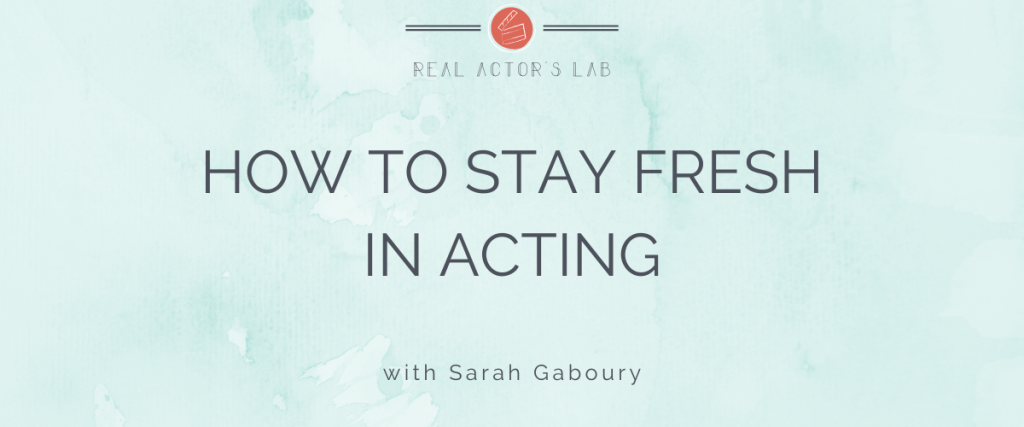 Playing emotions and moods in acting – Real Actor's Lab